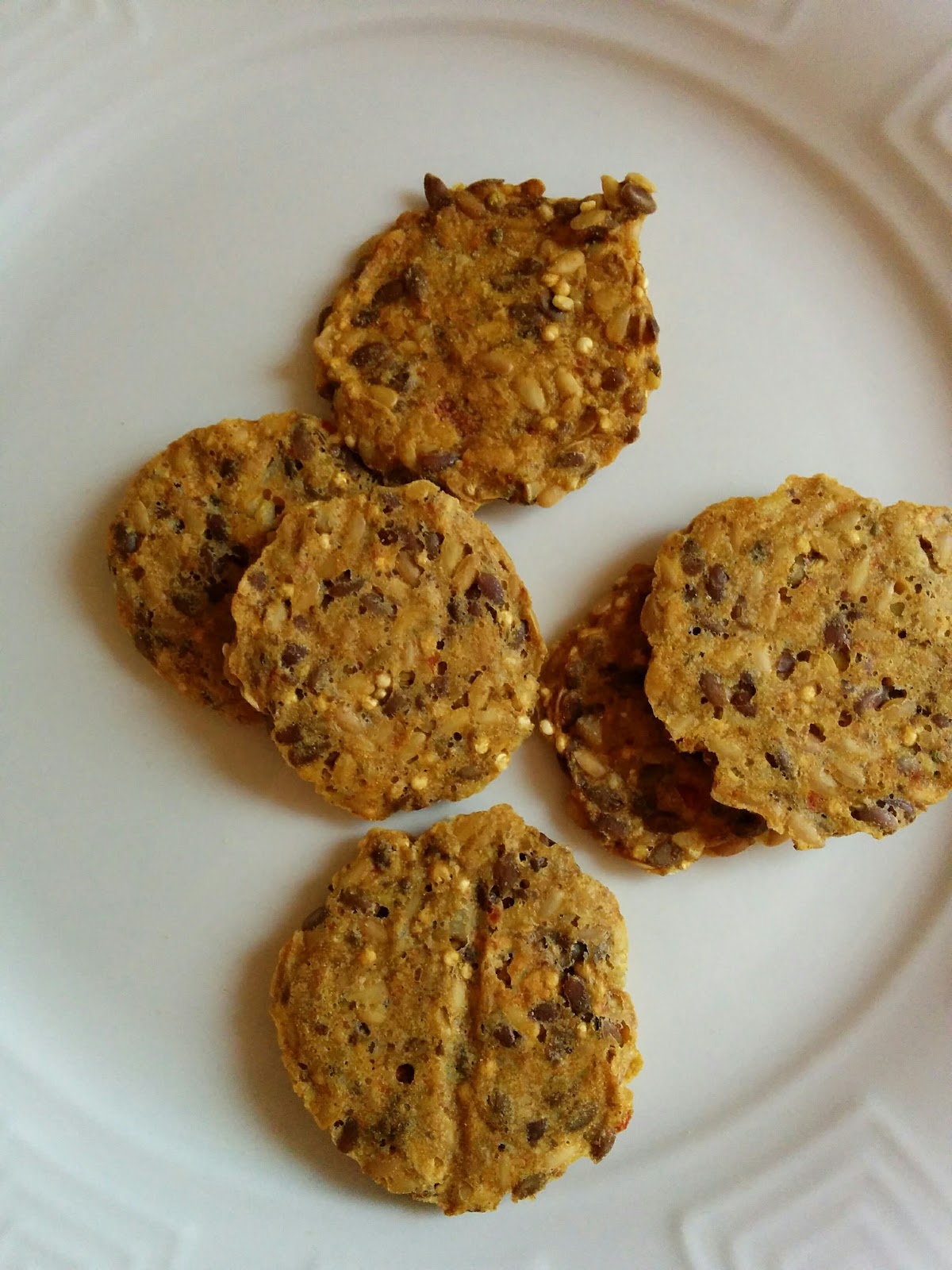 The Excited Eater: Whitworths Full of Super Cayenne Chilli Flaxseed Crisps