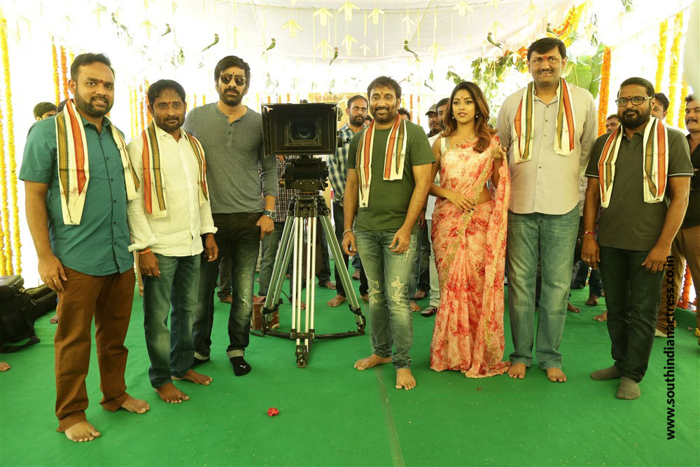 Anu Emmanuel stills at Amar Akbar Anthony Movie Launch - South Indian ...