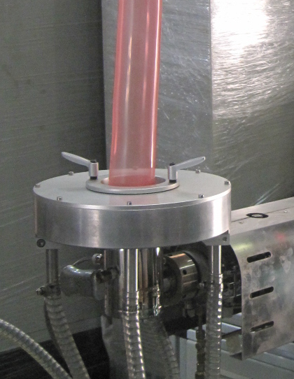 stretch film making machine: The basic principle of air ring structure