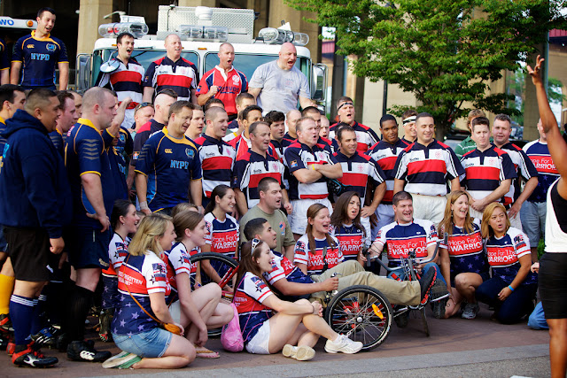 DC DISCOMBOBULATED: FDNY vs. NYPD Rugby Match (H4W)...