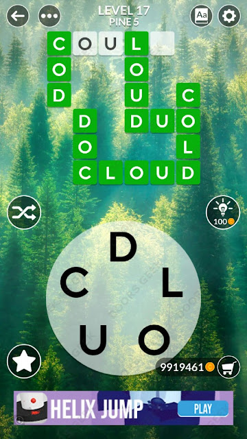 Wordscapes Level 17 Answers ~ Doors Geek