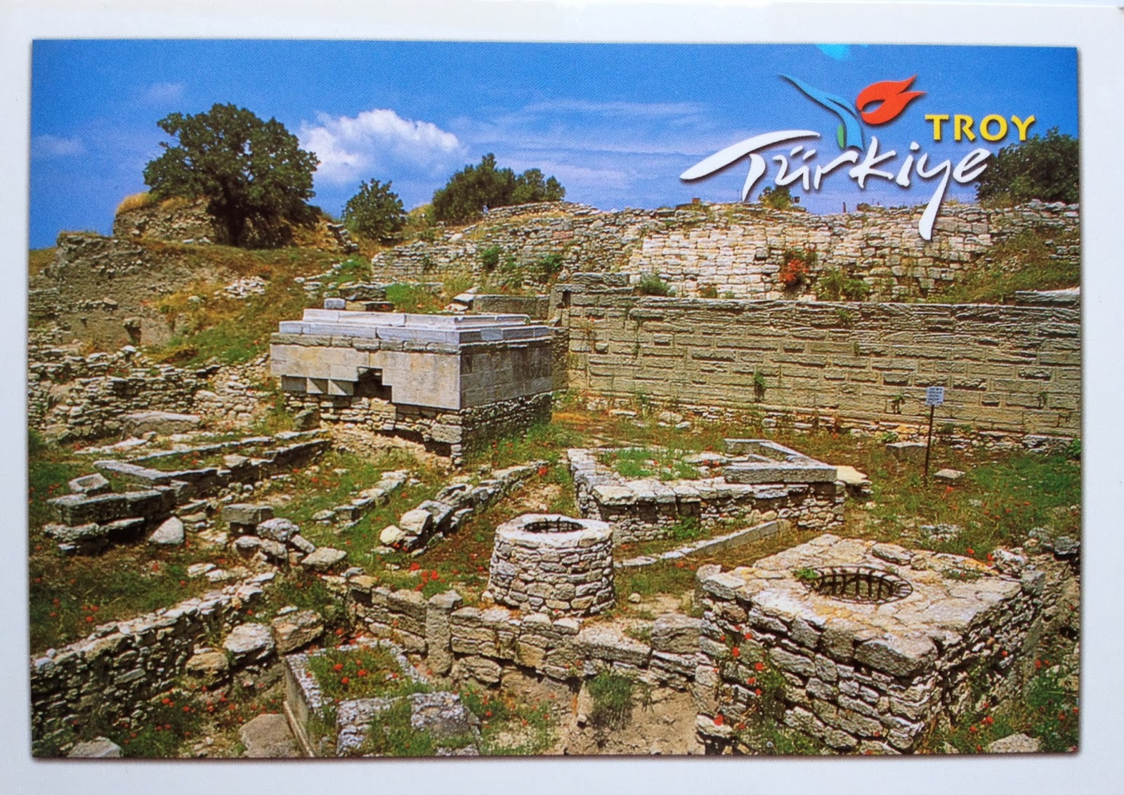 Postcards on My Wall: Archaeological Site of Troy, Turkey (UNESCO)