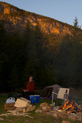 Linda & Bram: Camping and hiking around Spillimacheen.