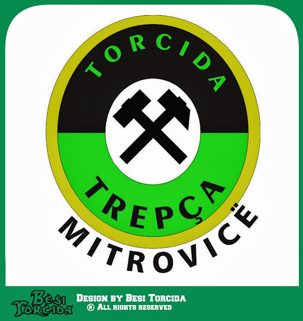 Torcida Trepça: Torcida Trepça & Mitrovicë (Logo)