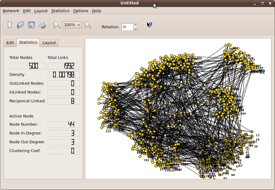 Six Degrees - CNT 2013 at CSE, IITKgp: Complex Network Analysis Tools