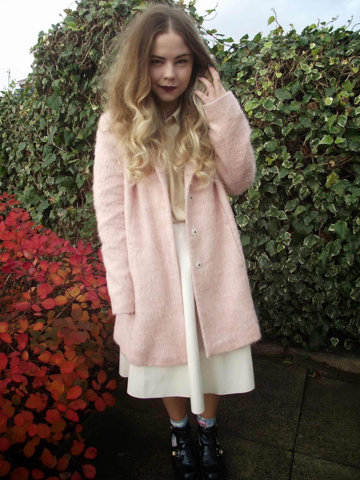 OOTD; Pastel's and PVC | BIRD BLOOM