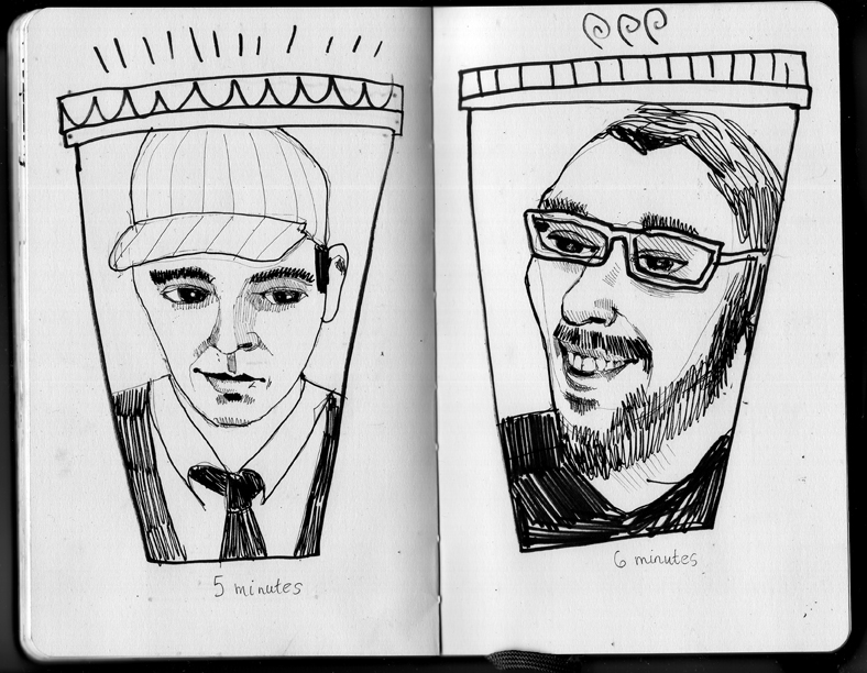 SKETCHBEAST: Quick People Sketches