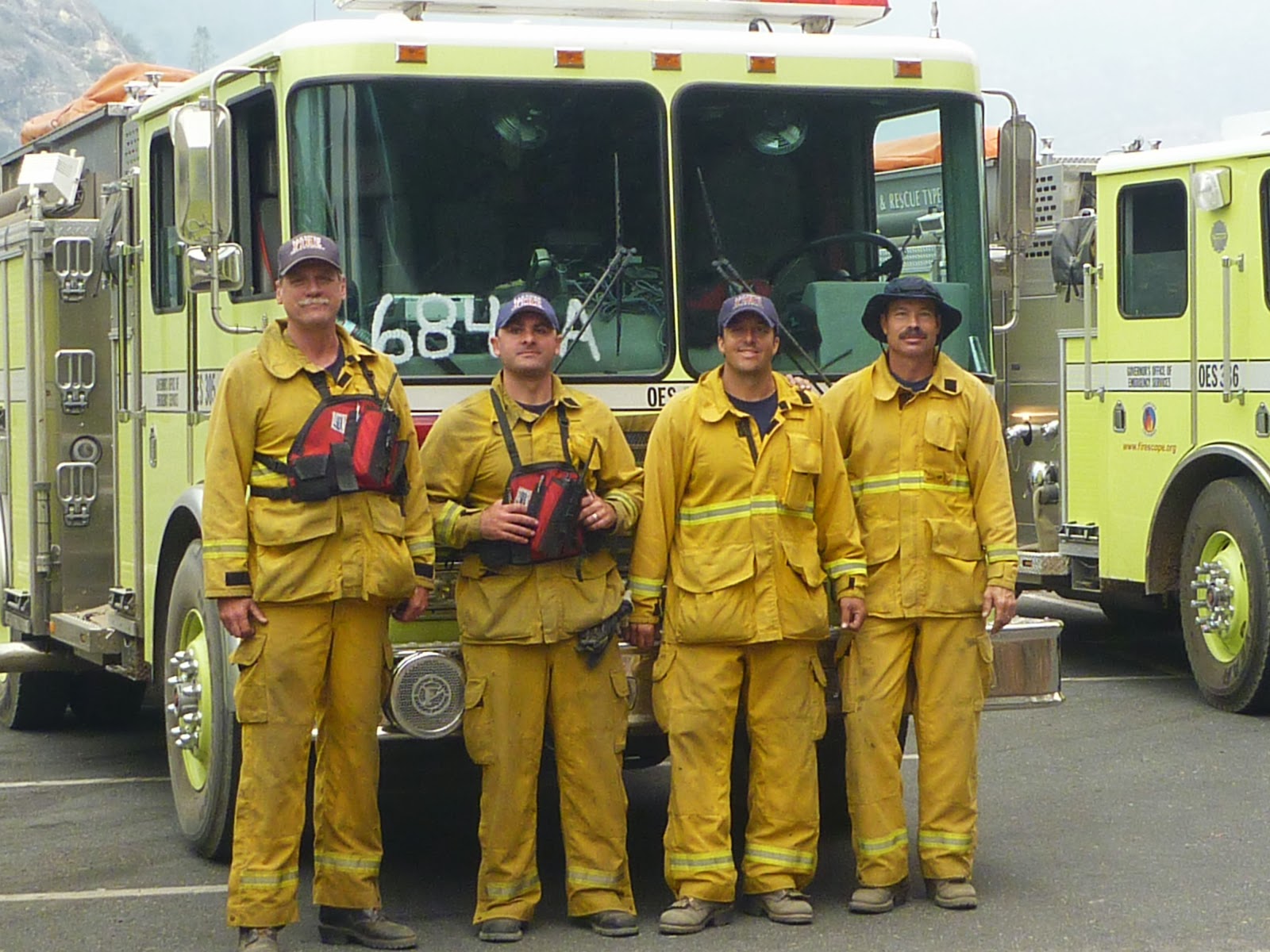Lakeside Fire District: OES 305 at the Rim Fire with Strike Team 6840A