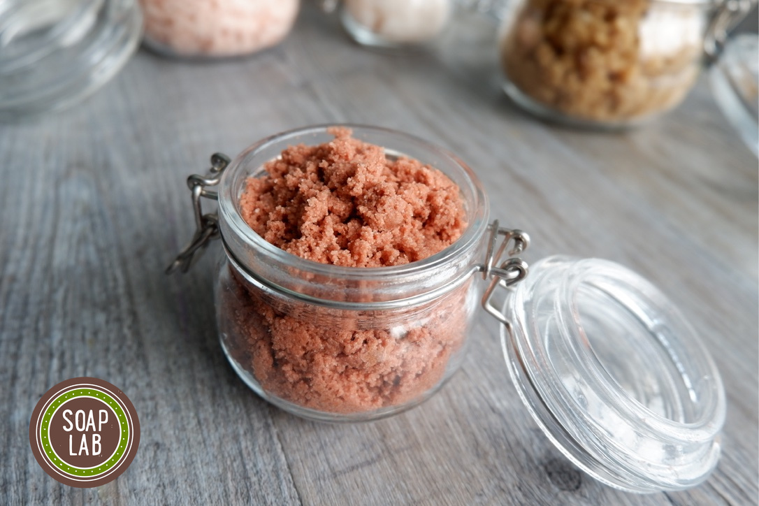 SoapLab Malaysia: Rose Clay & Salt Body Scrub (How To Make At Home)