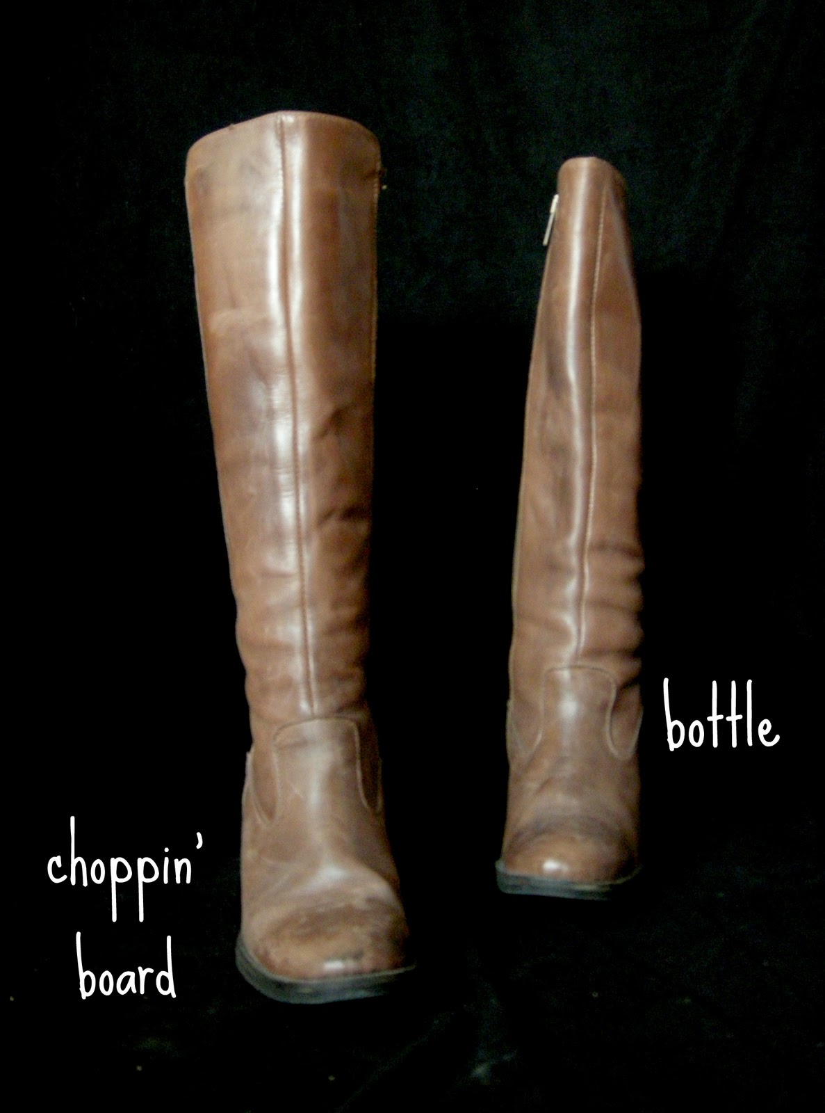 luck and bliss: Dirt Cheap DIY Boot Trees