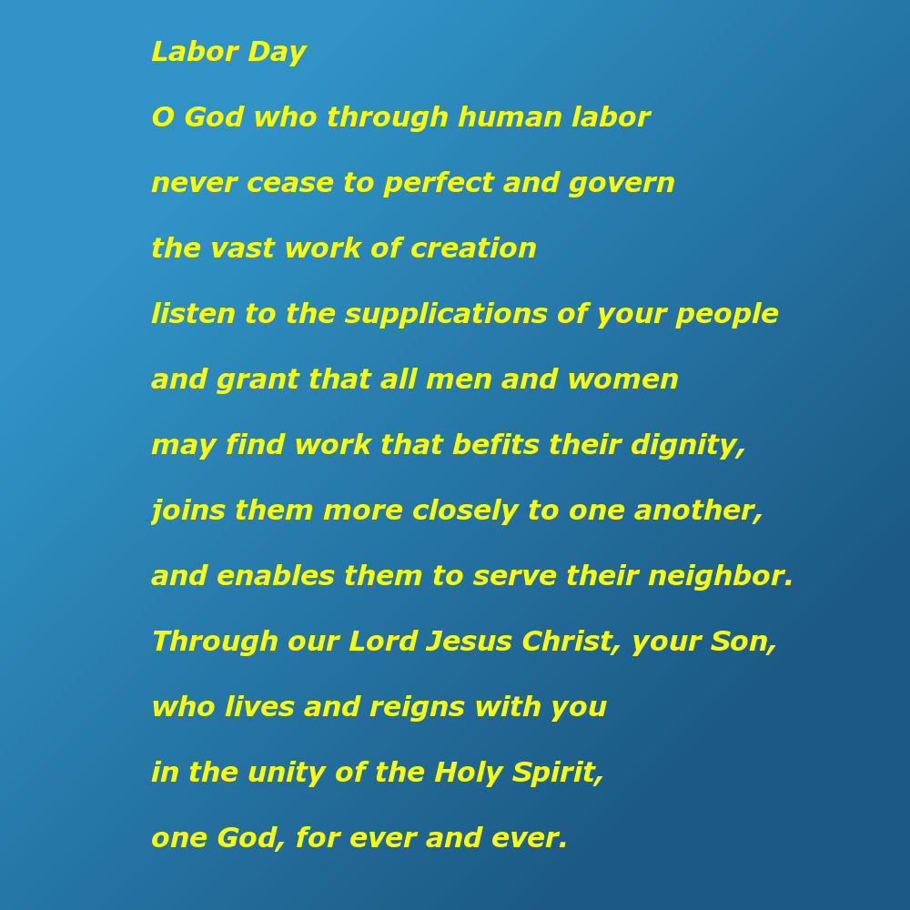 Daily Homilies Labor Day USA daily-homilies-labor-day-usa