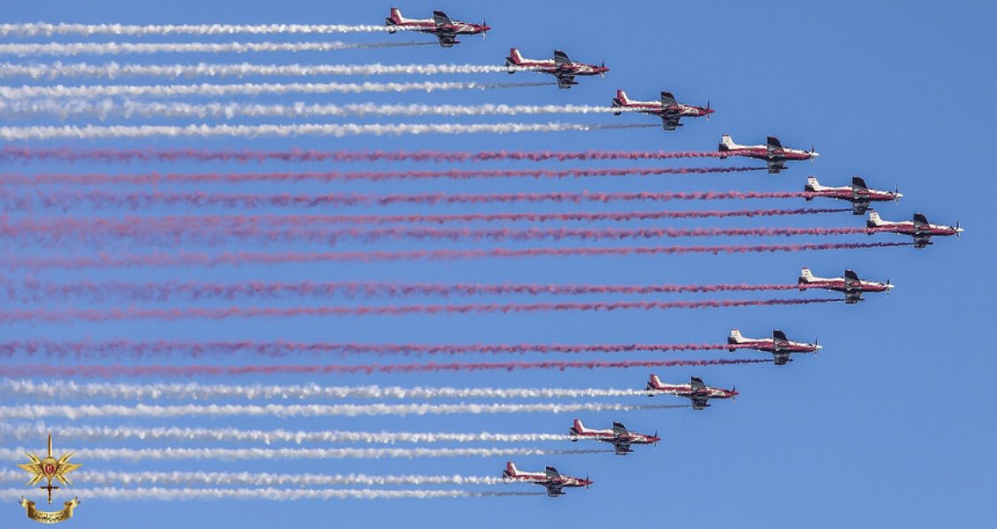 Asian Defence News: Italian Air Force acrobatic team and Qatar Emiri ...