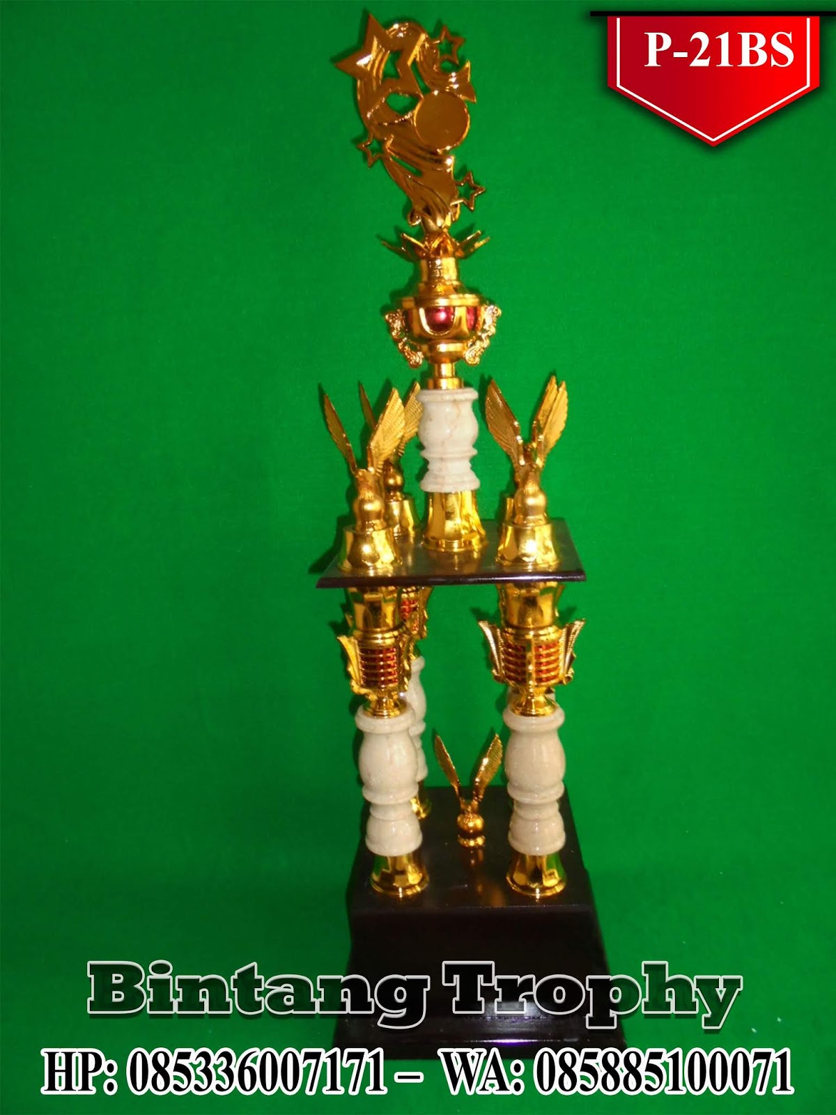 Gambar Trophy Kaki 4, Trophy Kaki 4 Marmer, Harga Trophy 4 Kaki 1 Set