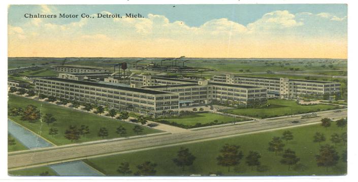 Fast is fast...: Vintage Detroit auto factories.