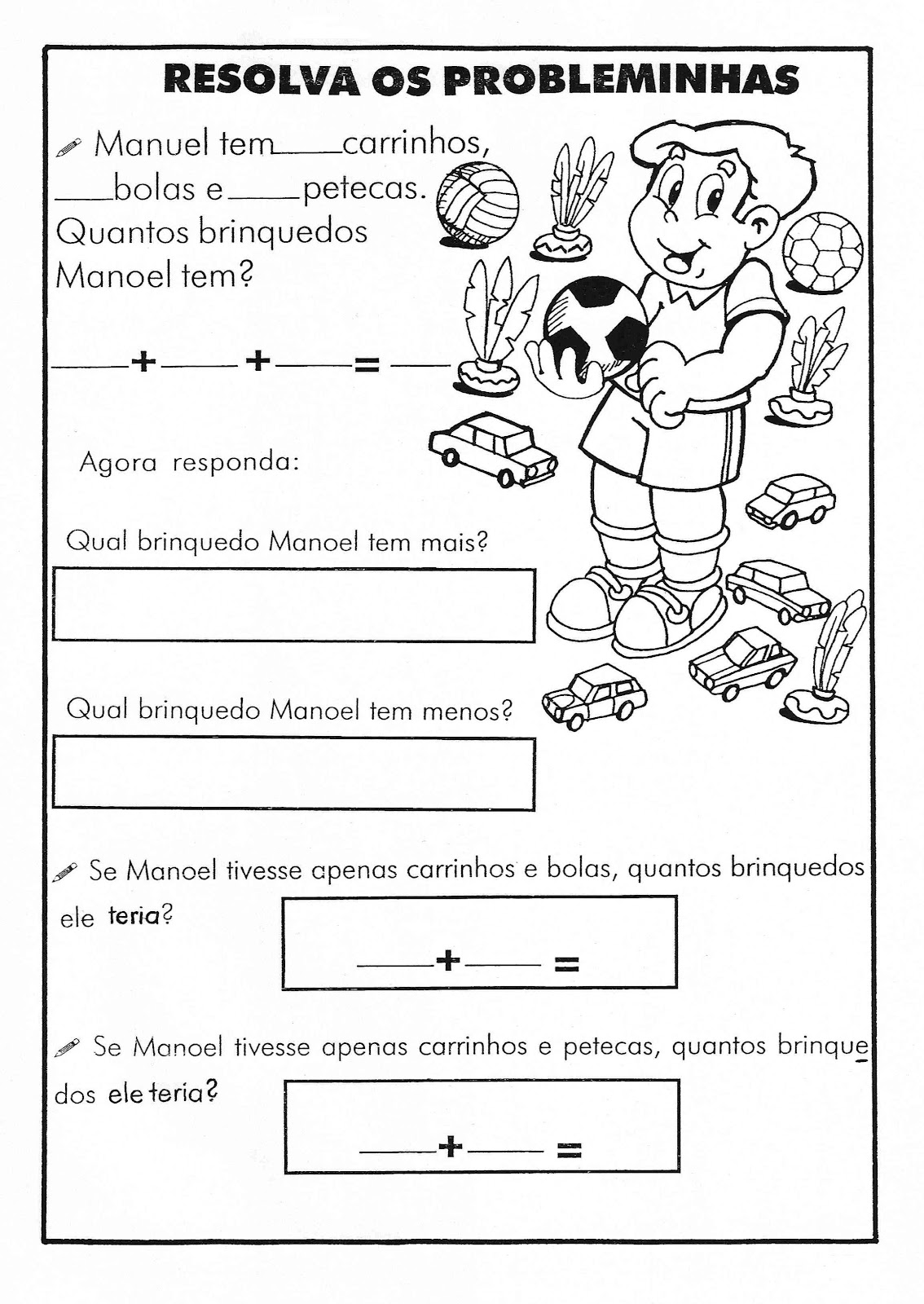Eduque e transforme: ATIVIDADES DE MATEMÁTICA 1º E 2º ANOS