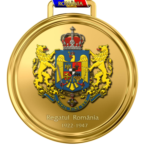 Român,Românesc,România: România Logo Icon 3D