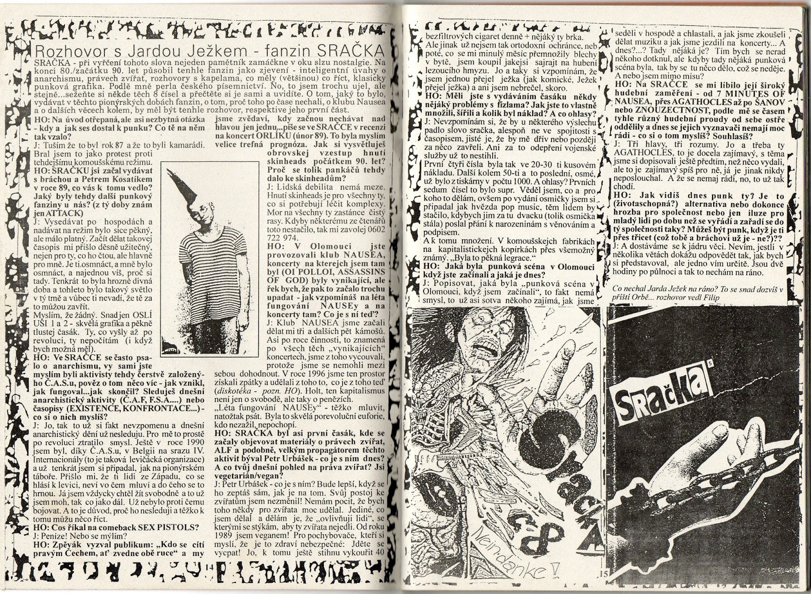 Muzika - Komunika: SRAČKA fanzin č. 1 (1989)