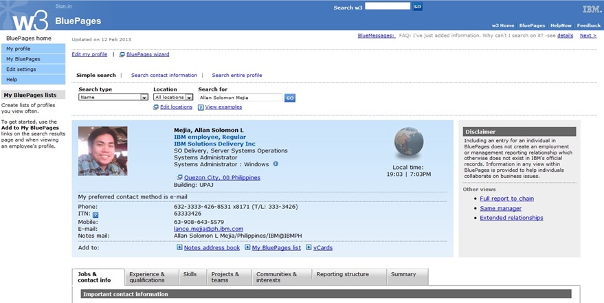 MIS Chronicles: Tangible Intangible