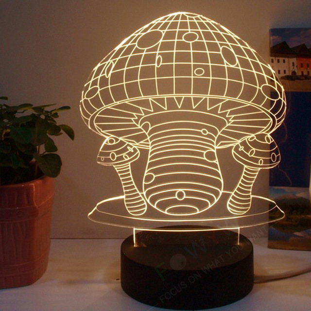 Lamparas LED en 3D!!