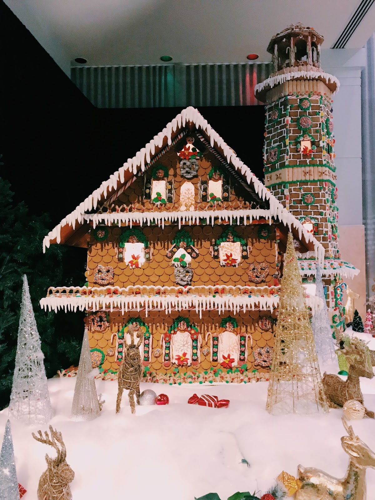 Six-Foot-Tall Gingerbread House at South Shore Harbour Resort, League City
