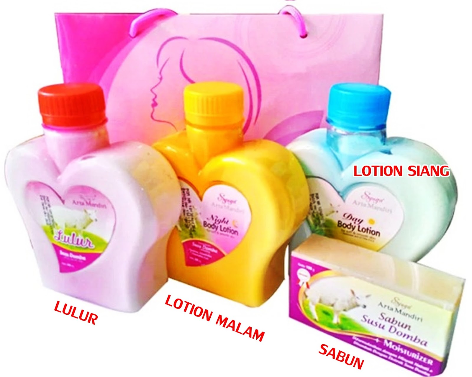 PAKET LULUR SUSU DOMBA BPOM ORIGINAL - Cara Memutihkan Kulit
