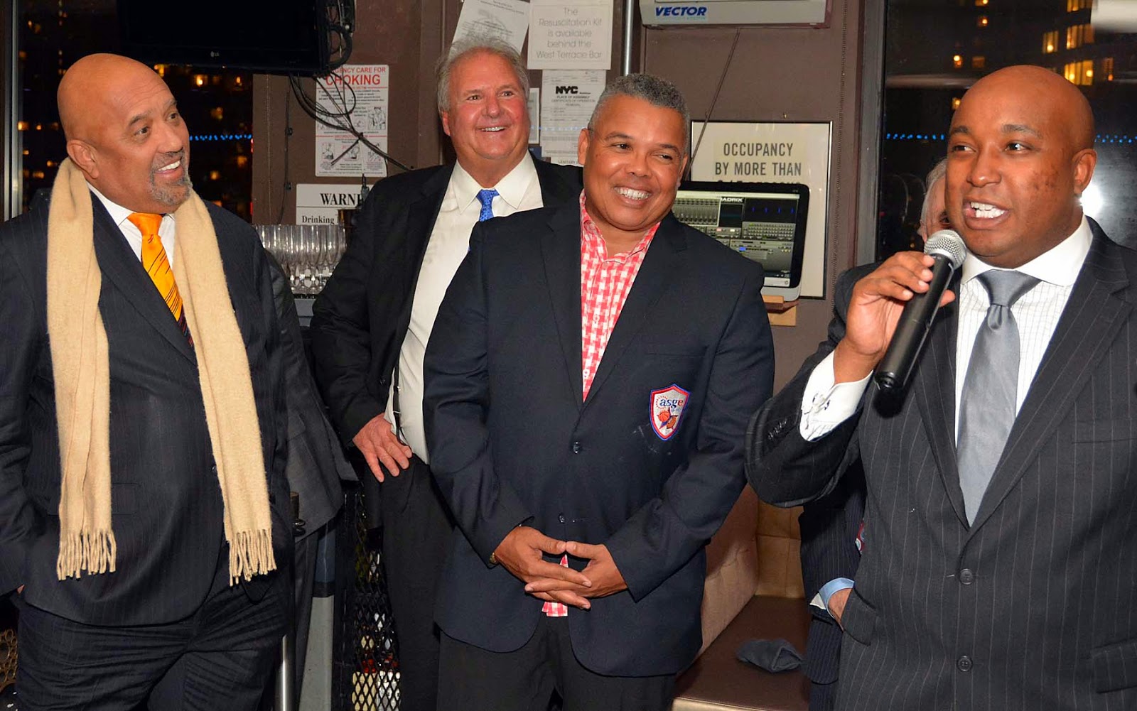 CELEBRITIES TOAST ASG ENTERTAINMENT AND SPORTS