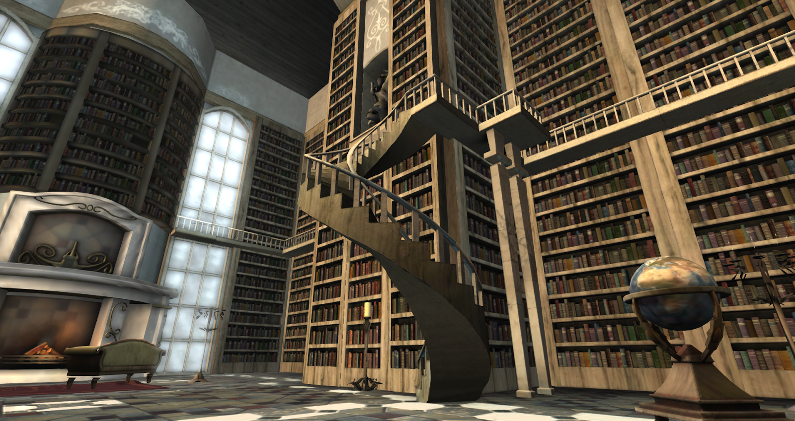 Virtual Dream & Travel: Grand Library