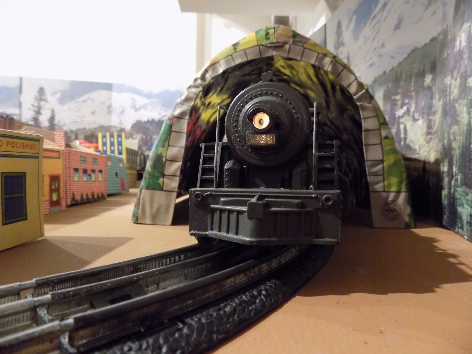 Toys and Stuff: TRAIN TIME: Marx 1666 Sound-O'-Power and Auto Haulers ...
