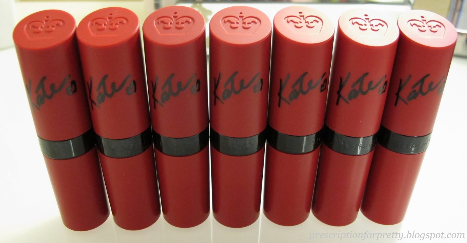 Prescription For Pretty: Rimmel London Kate Moss Matte Lipsticks ...