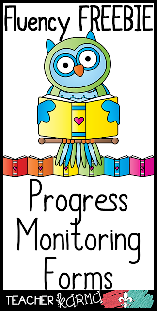Progress Monitoring Fluency FREEBIE! | Classroom Freebies | Bloglovin’ Progress Monitoring Fluency FREEBIE! | Classroom Freebies | Bloglovin’