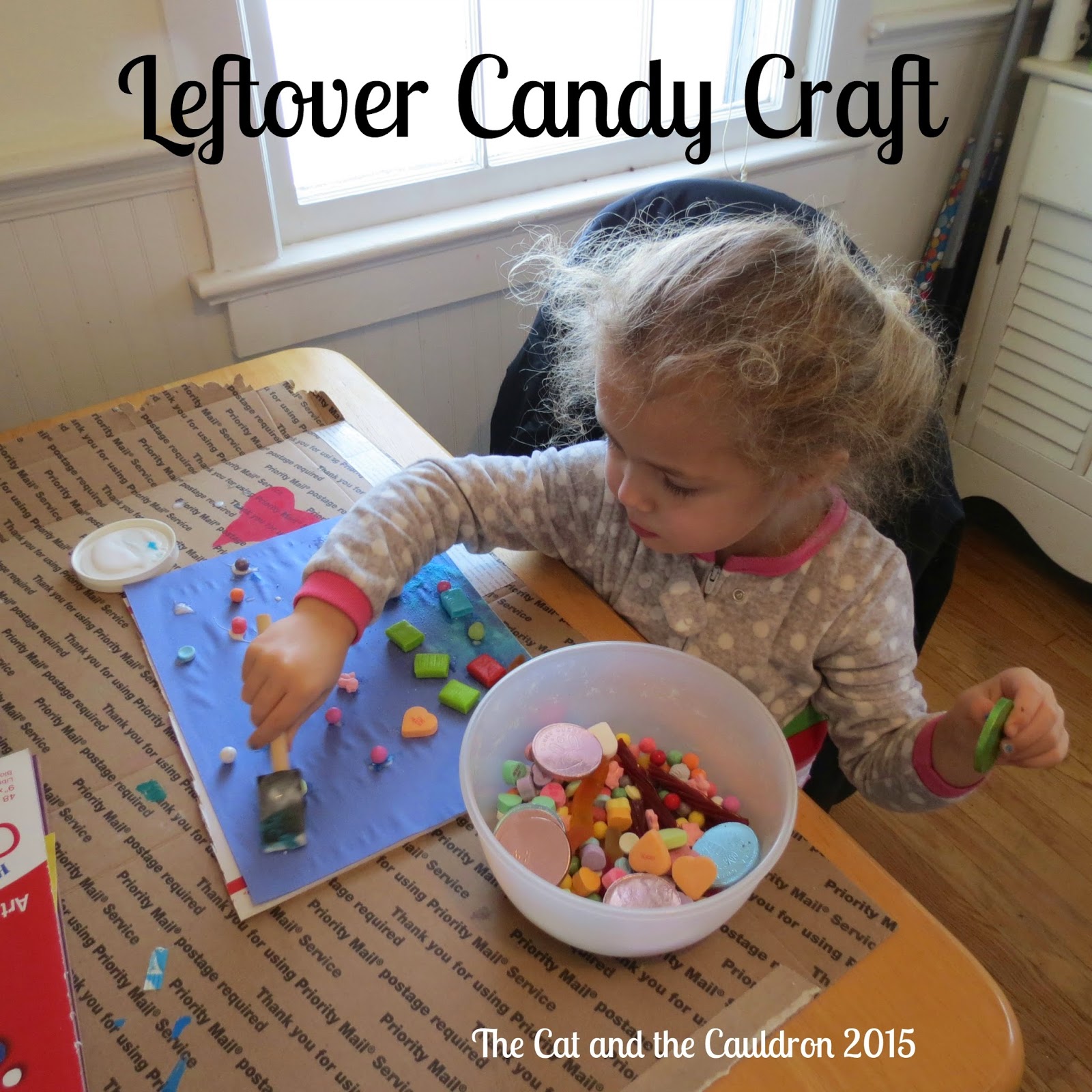 The Cat and the Cauldron: Leftover Candy Craft