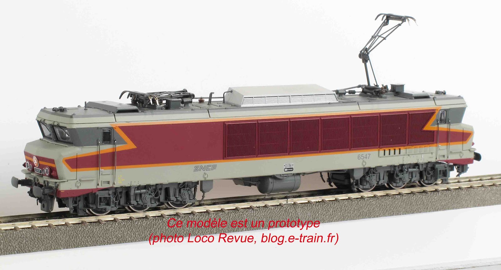 Loco-Revue: Jouef : de nouvelles CC 6500 la semaine prochaine