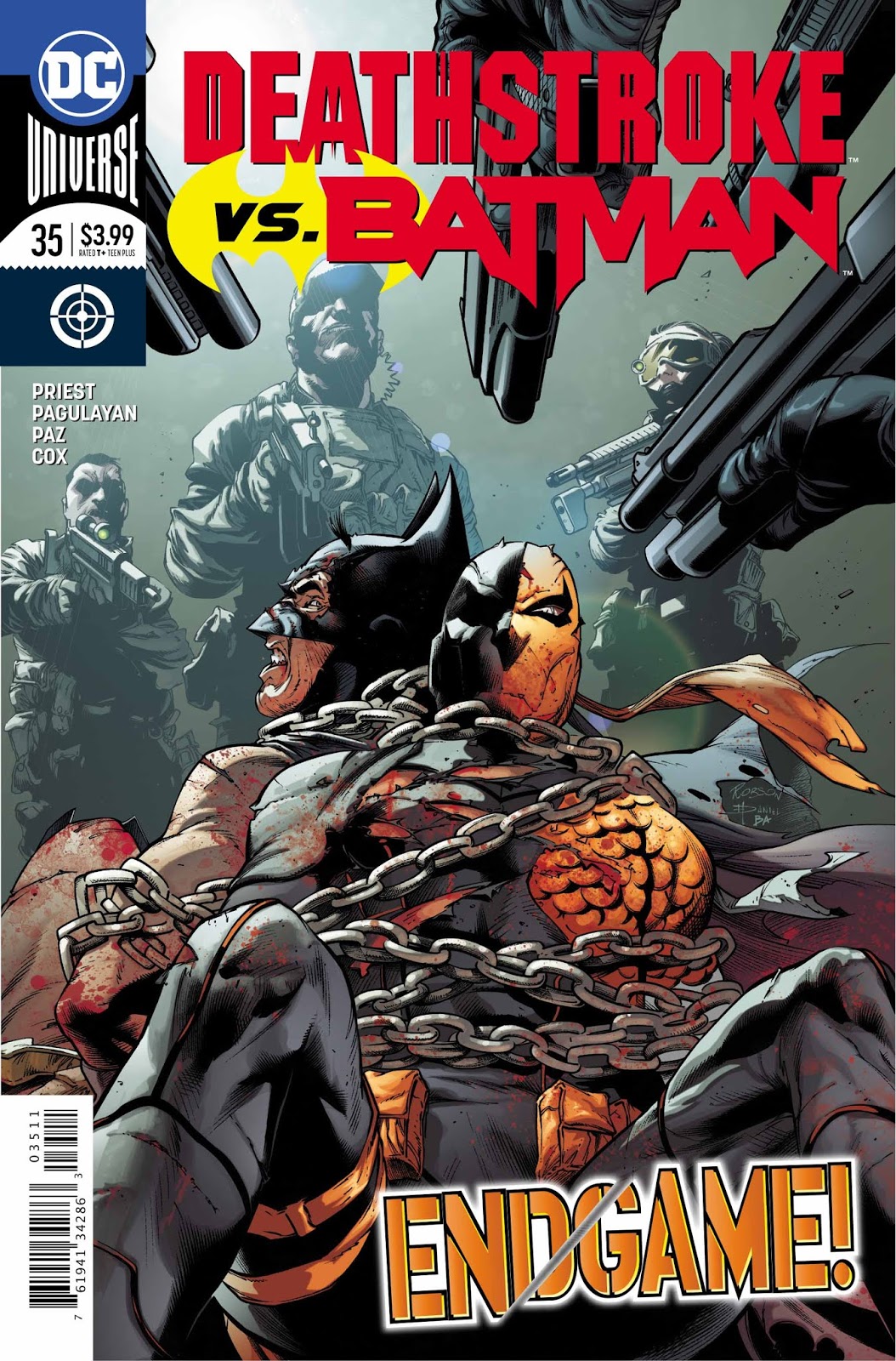 Weird Science DC Comics: PREVIEW: Deathstroke #35