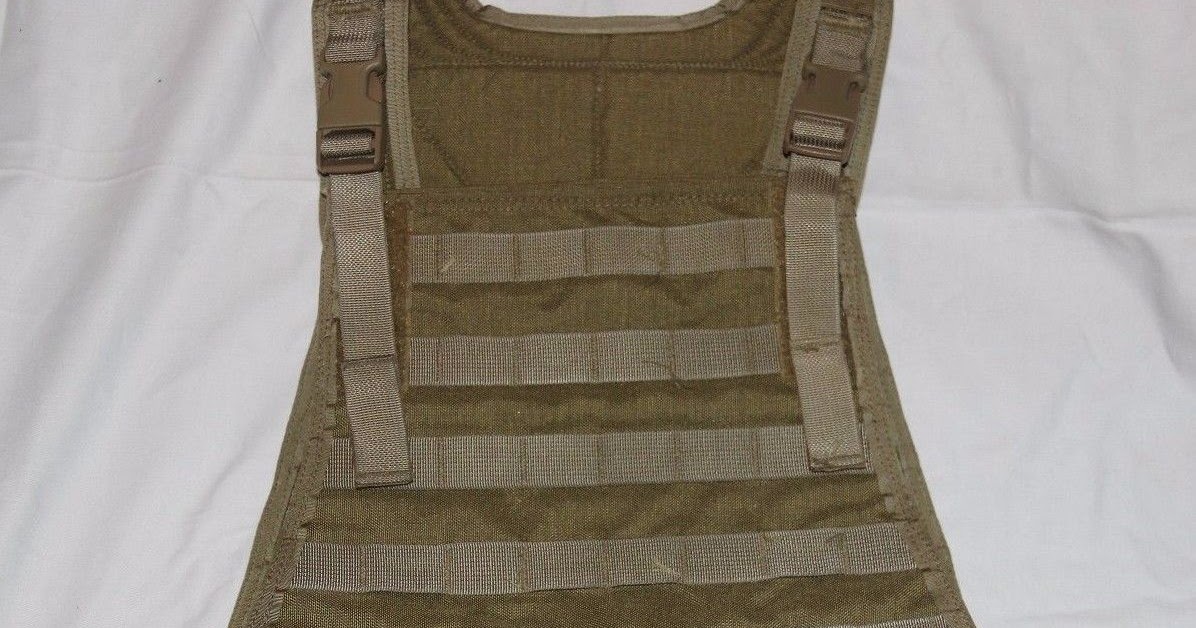 Webbingbabel: Eagle Allied Industries MJK Khaki MBSS Plate Carrier