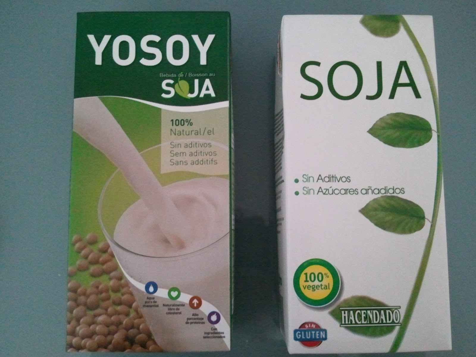 Sin azúcar añadido: DE LA LECHE DESNATADA A LA BEBIDA DE SOJA