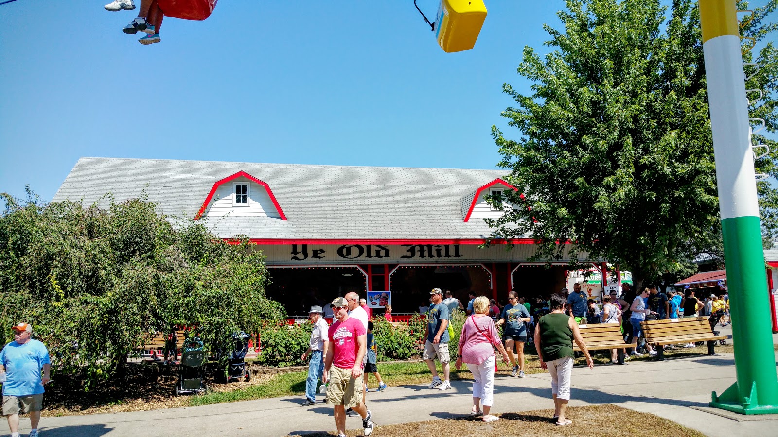History and Culture by Bicycle: 2016 Iowa State Fair: Ye Old Mill