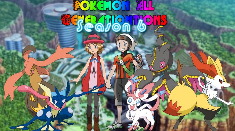Pokémon All Generations: Lista Completa (Capítulos XY)