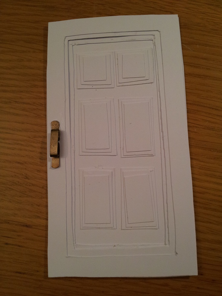 Dollhouse escapes: Making a fancy door