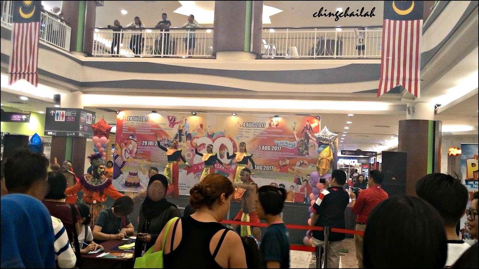Simple Living In Nancy: Lost World Theme Park Promotion At Aeon Mall ...
