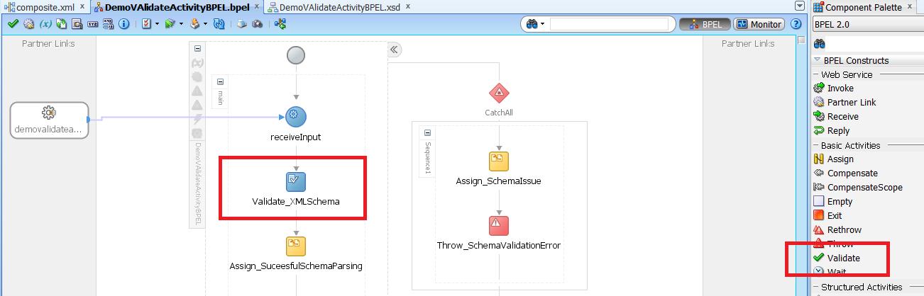 Lets Learn Oracle SOA: Validate XML schema In BPEL Lets Learn Oracle SOA: Validate XML schema In BPEL