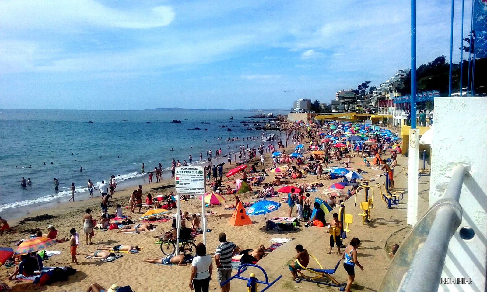 Un clásico: Playa Amarilla de Concón