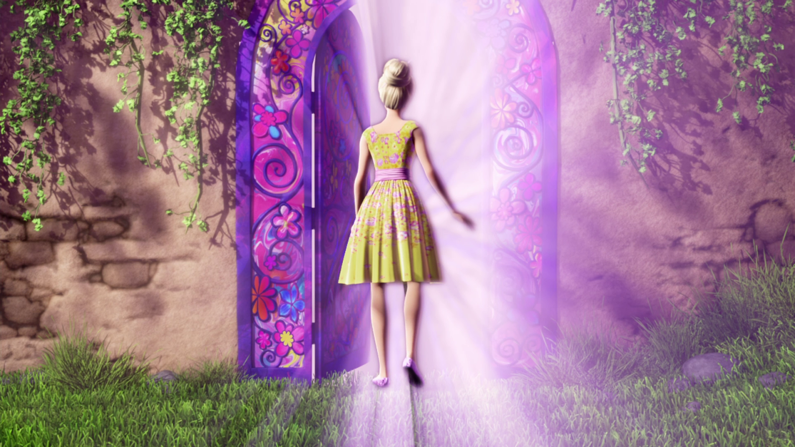 - Barbie Mundo Pink.: TRAILER - Barbie and the Secret Door + Screenshots!