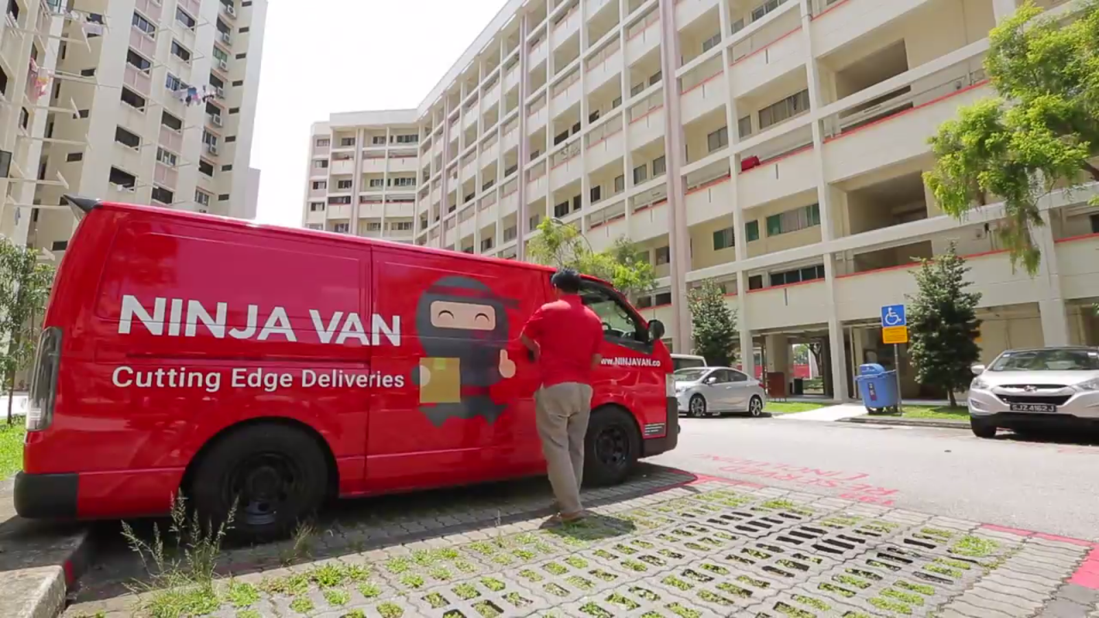 Ninja Van's Modern Age, Sneaker-Wearing Mascot - Branding Singapore