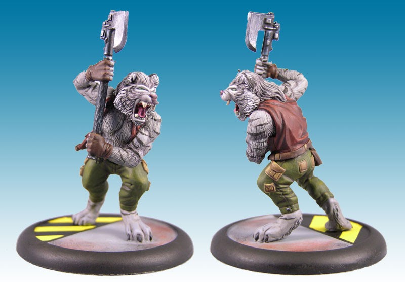 Vicky Morgan-Keith: Miniature Painting - Star Wars Togorian and Togruta