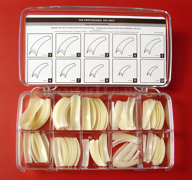 ShowgirlBeauty.com Gallery: Item Details - IBD Dragon Lady Nail Tips