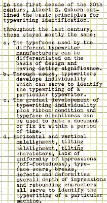 maschinengeschrieben: Basic Principles for Typewriting Identification.
