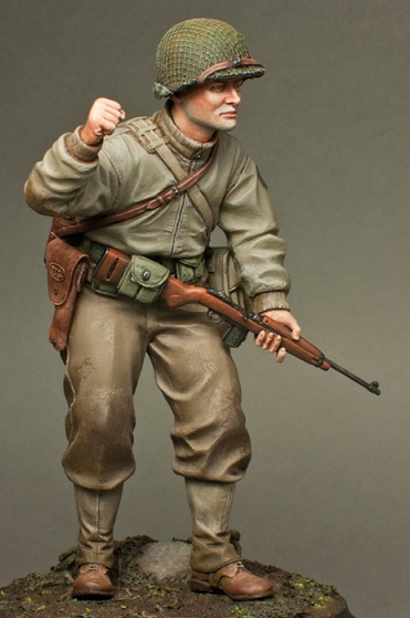BIG RED ONE OFFICER 1/16 DES figure | planetFigure | Miniatures