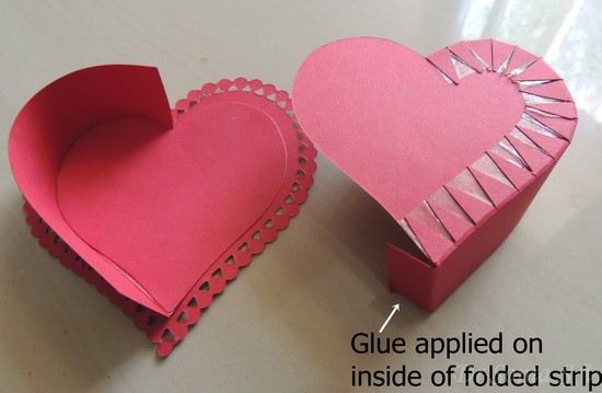 Cards ,Crafts ,Kids Projects: Heart Shaped Box Tutorial