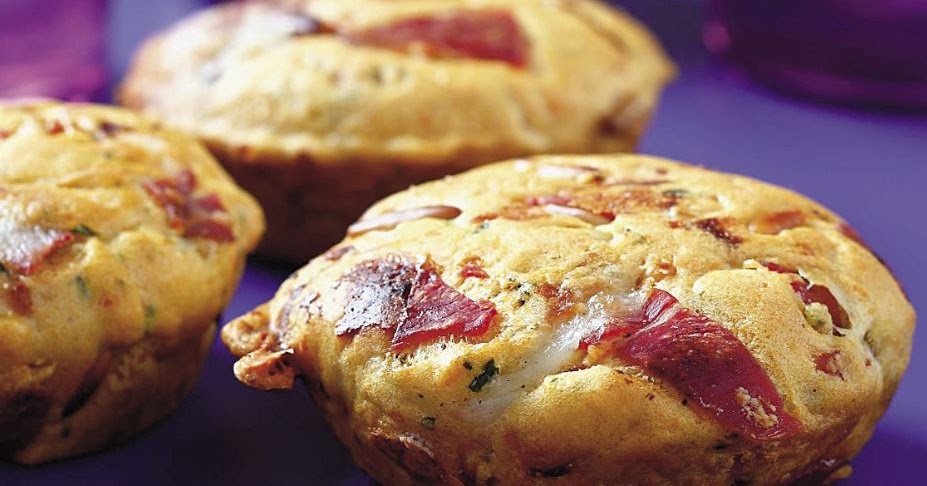 Mini cake au jambon et mozzarella | La cuisine Malgache