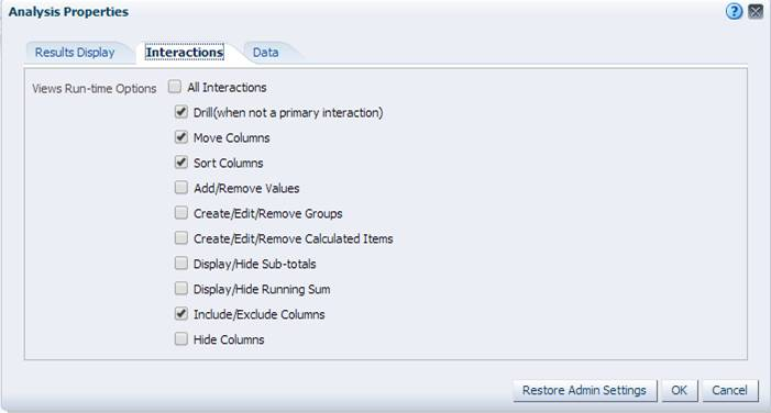 OBIEE 11g Configuration for Right Click Interaction on Analysis | Data Warehouse | OBIEE ...